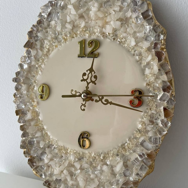Resin Clock - Etsy