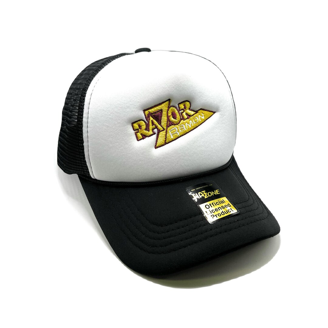 Razor Ramon Mesh Trucker Hat Snapback (white/black) - Etsy