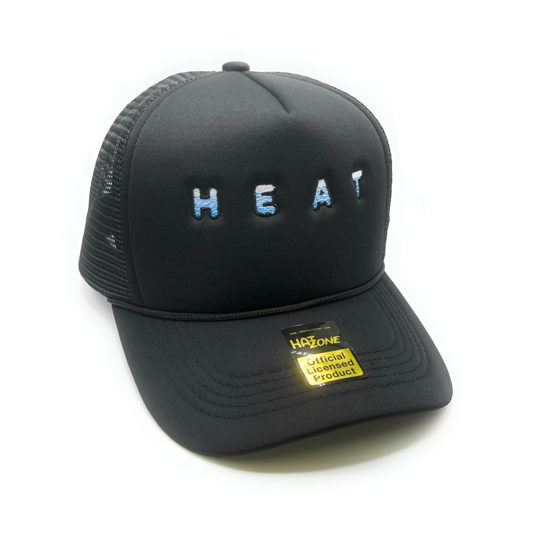 HEAT Mesh Trucker Snapback (black) - Etsy