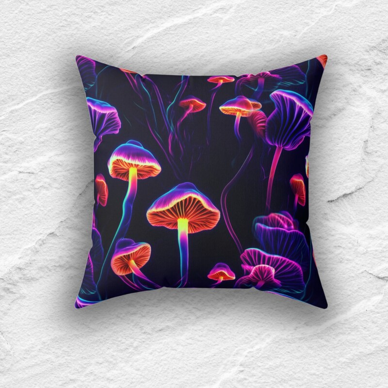 Neon Pillow - Etsy