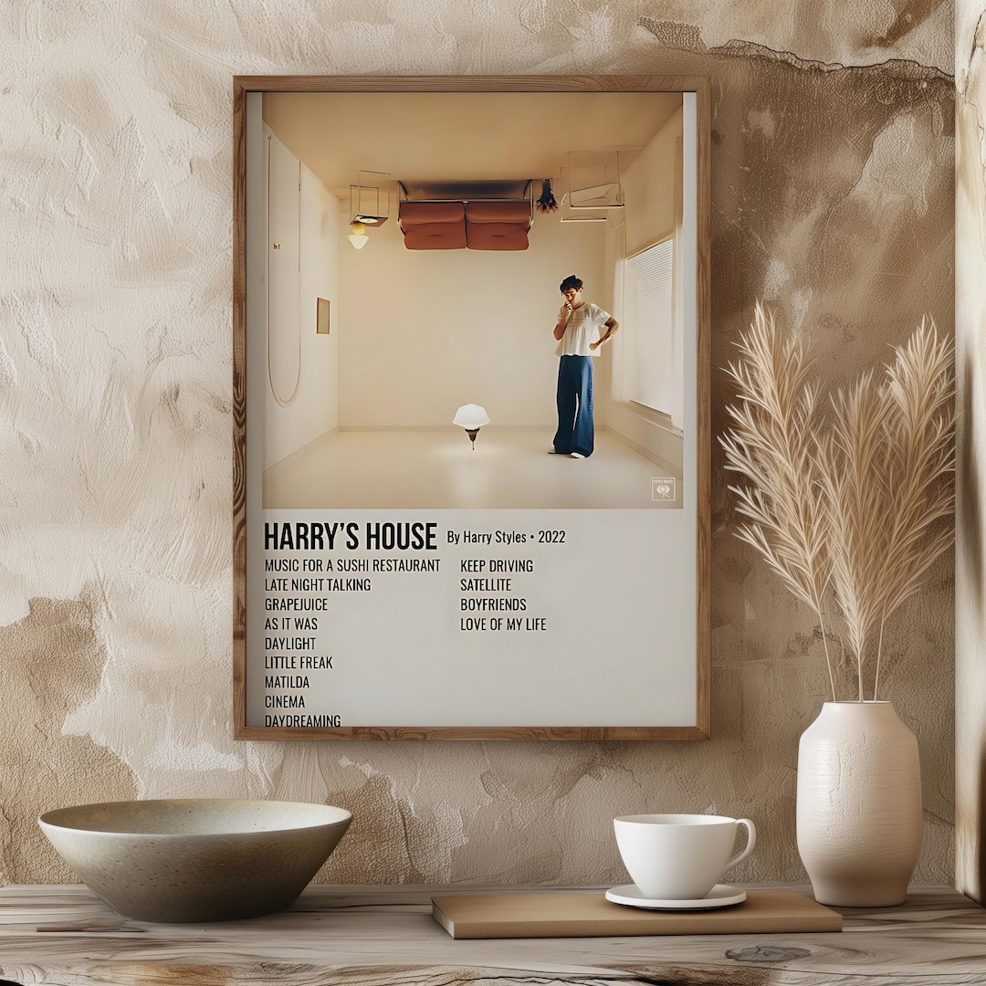 Harry Styles Harry's House Album Cover Poster Print Digital Print ...