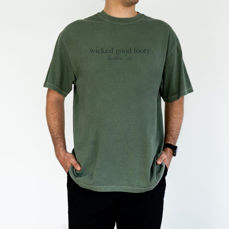 Funny Boston Soccer 2026 T-shirt, Wicked Footy Watch Party Tee, USA ...