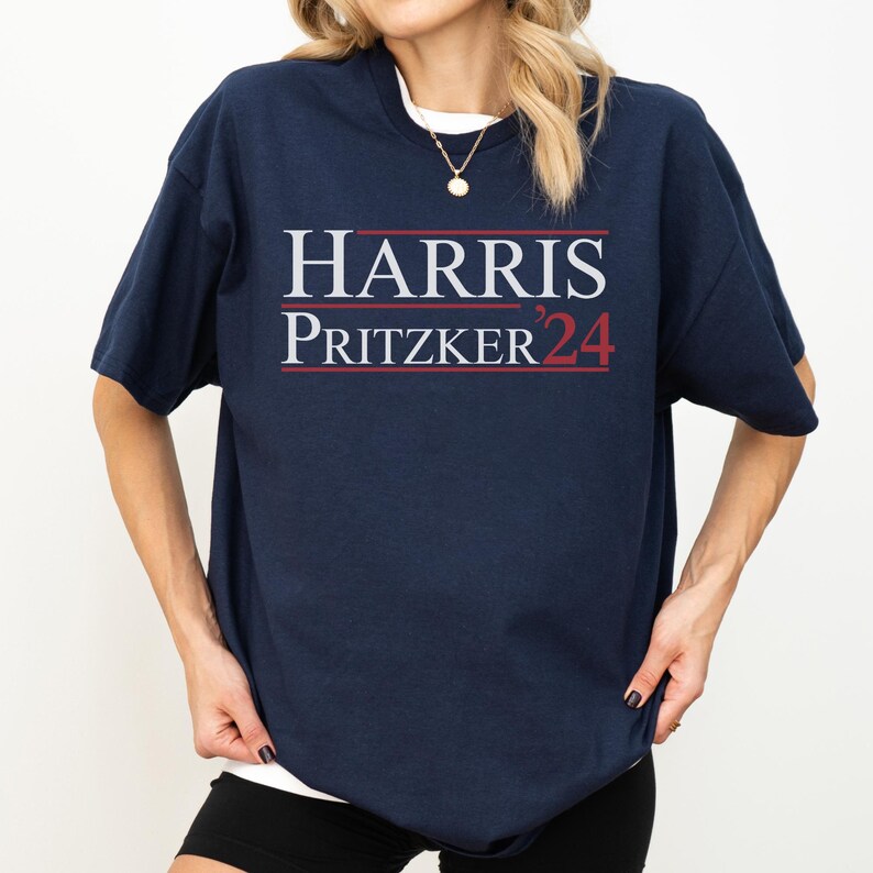 Harris Pritzker 2024 Shirt, Madam President Tee, Kamala Rally Shirt ...