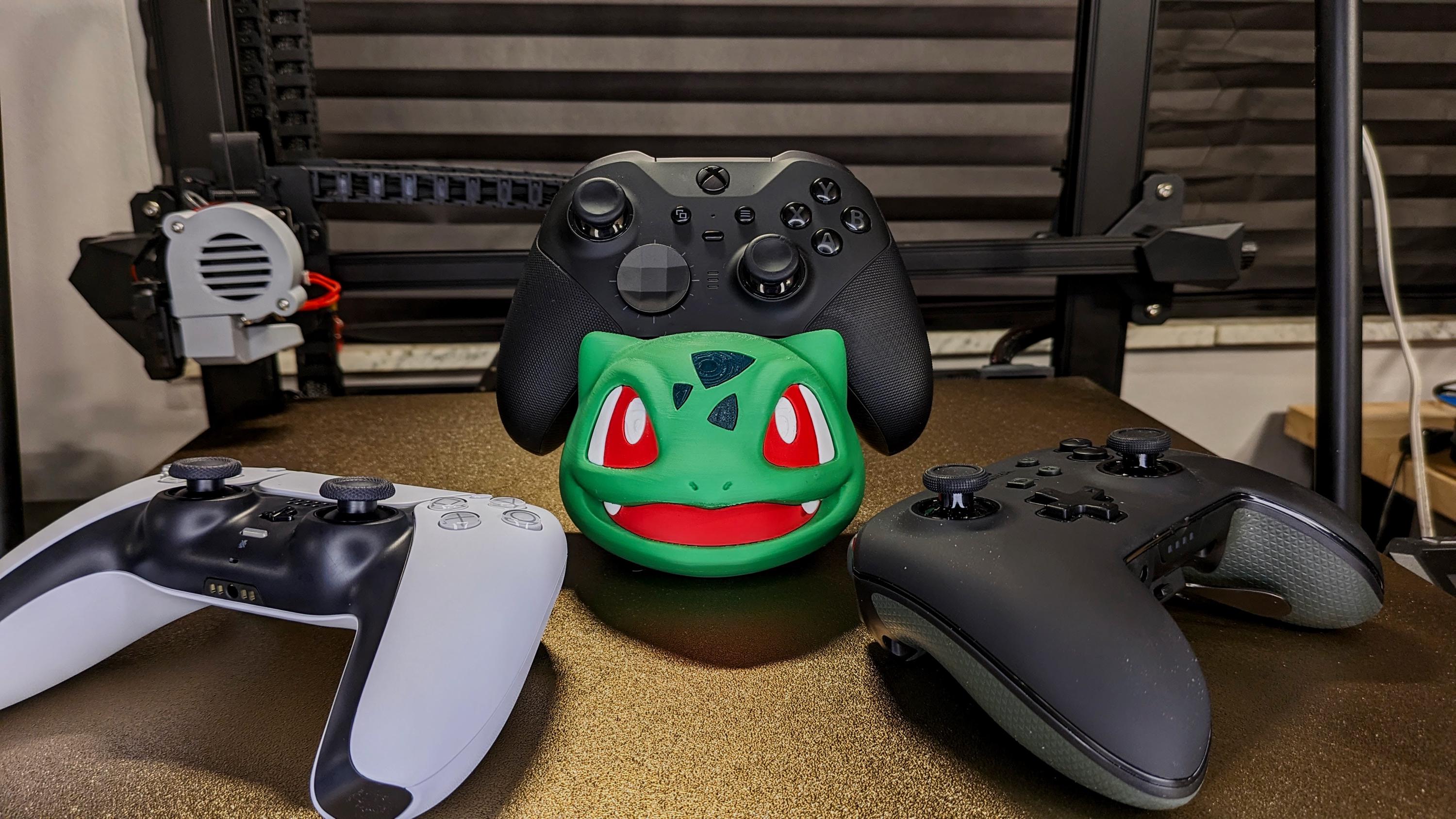 Bulbasaur Game Controller Holder: Universal Gaming Desk Organizer - Etsy
