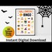 Printable Halloween Bingo Game Set, 5x5 Bingo (20 Bingo Cards ...