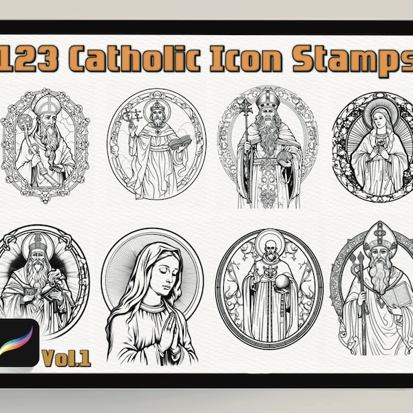 Catholic Stamps - Etsy