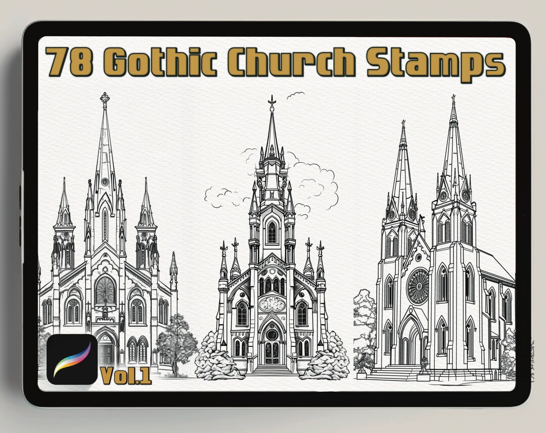 Готические сокровища: 78 церковных марок для потомства | Создание ...