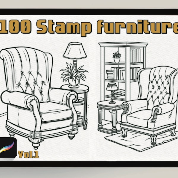Furniture Stamp - Etsy