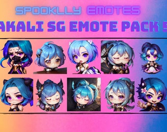ANIMATED Star Guardian Sona Emote / Cute League of Legends - Etsy