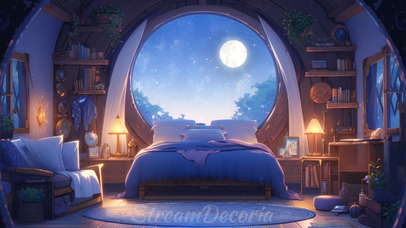 Vtuber Background Animated | Stream Background for Twitch | Animated ...