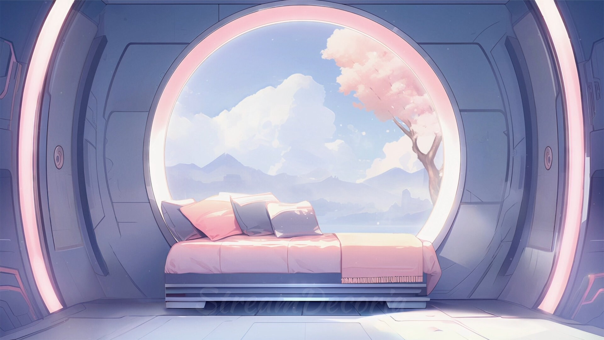 Vtuber Background Animated Vtuber Bedroom Vtuber Assets Animated ...