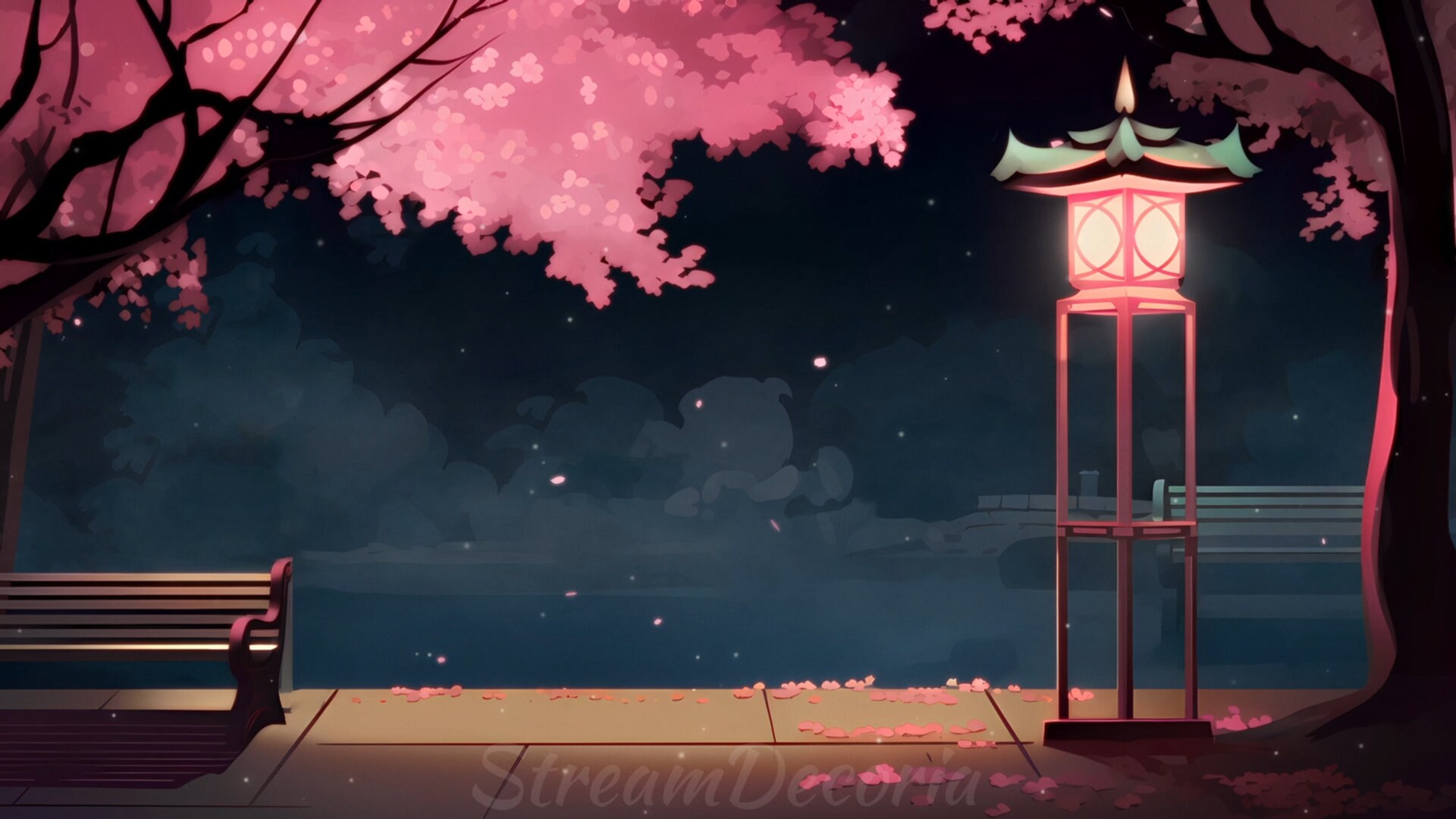 Vtuber Background Animated | Stream Background for Twitch | Vtuber ...