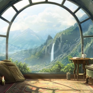 Vtuber Background Animated for Twitch | Anime Desktop Wallpaper ...