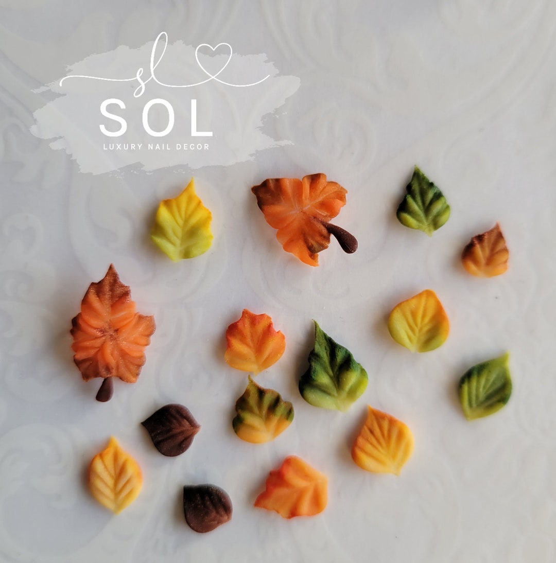 3D Fall Leaves - Etsy