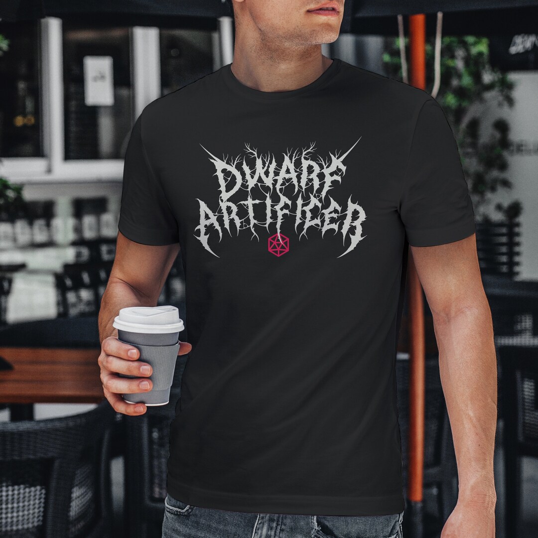 Dwarf Artificer T-shirt: D&D Inspired Dungeon Master Tee - Etsy