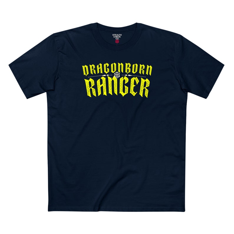 Dragonborn Ranger T-shirt, Dnd-inspired Dungeons Dragons Tshirt ...
