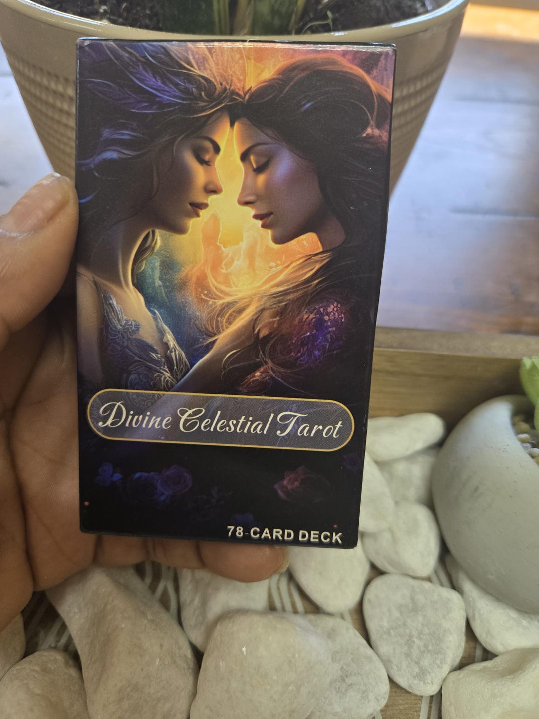 Divine Celestial Tarot 78 Cards - Card Game for Divination and Fortune ...