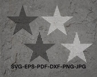 Star Shape Outline SVG Files Five Pointed Star SVG Star Outline Clip ...