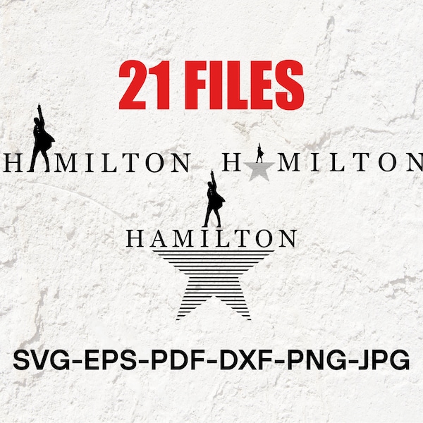Hamilton Logo Svg - Etsy