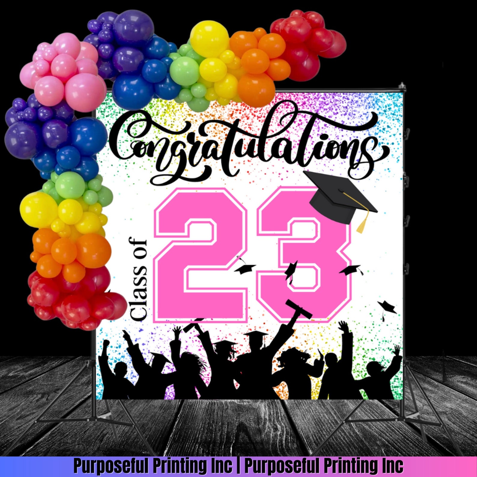 Graduation Backdrop, 2023 Graduate Backdrop, Graduate Backdrop ...