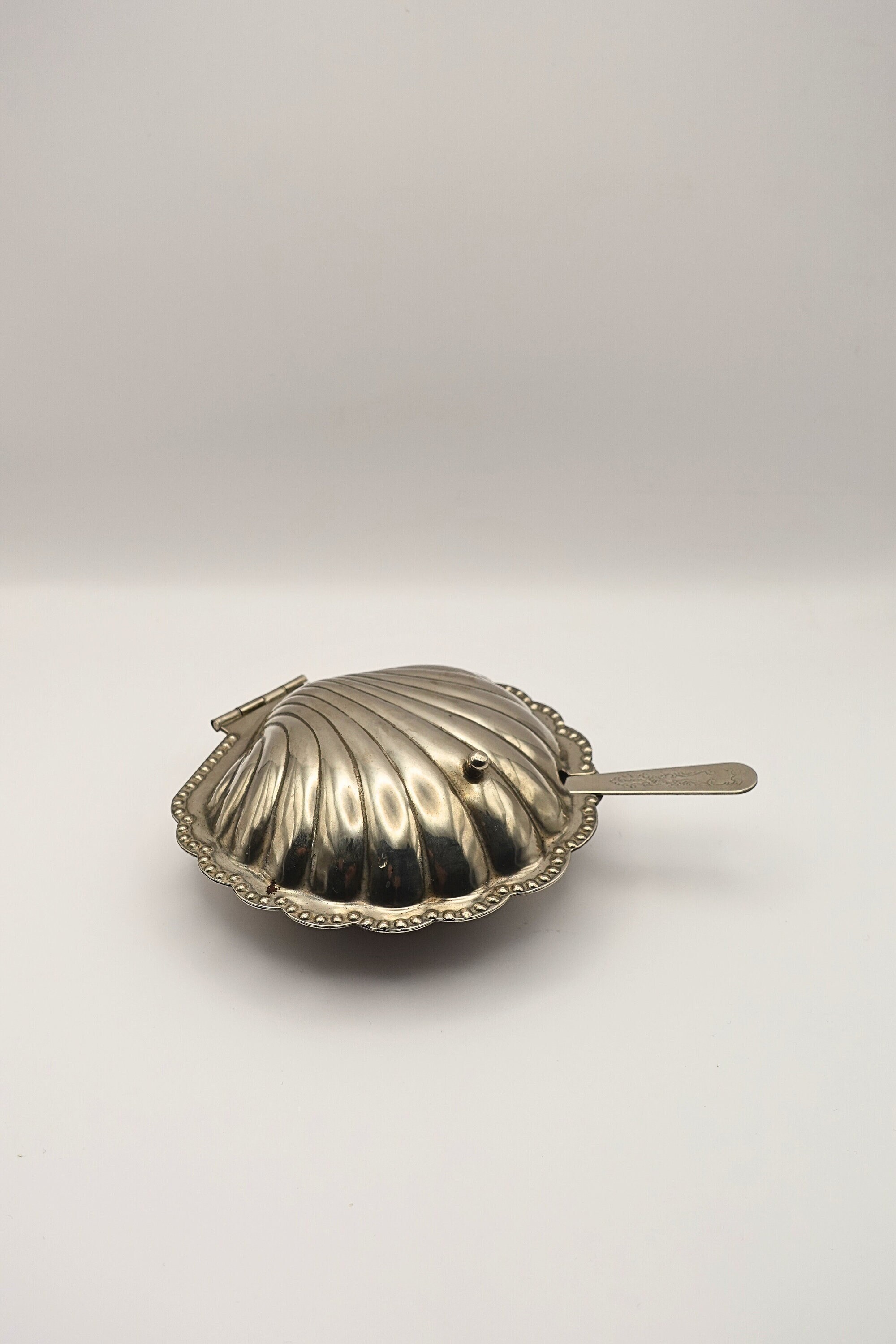 Vintage Shell Butter Dish - Etsy