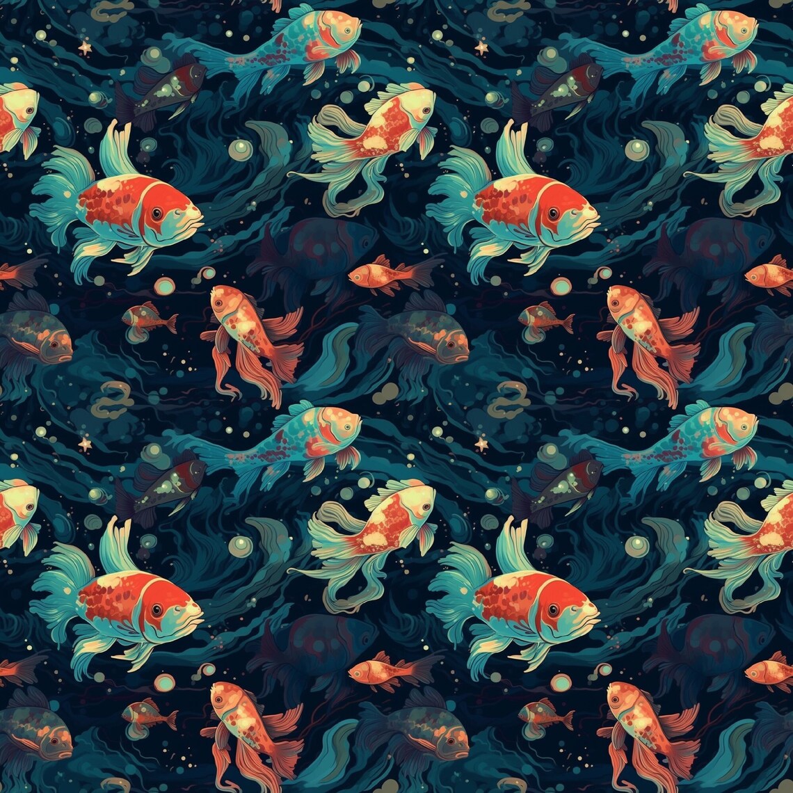 Deep Sea Dreams Pattern - Etsy