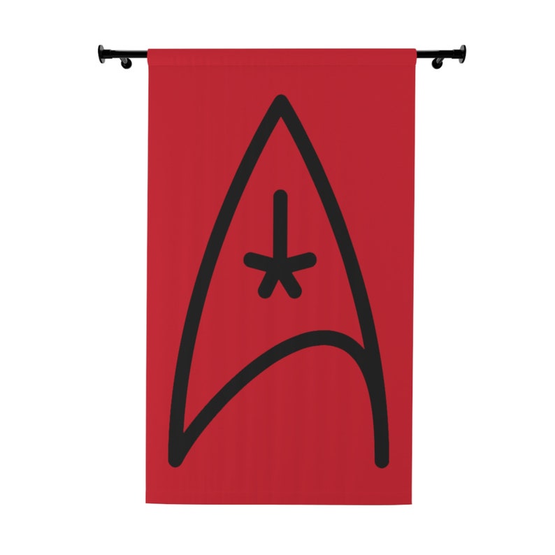 Star Trek Trekkie Custom Design Window Curtain 1 Piece Blackout ...