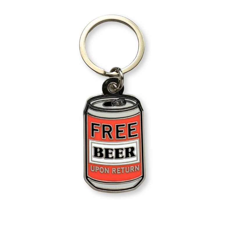 Personalized Beer Can Pet ID Tag: Custom Laser Engraved Enamel Dog Tag ...