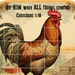 Christian Chicken PNG, Retro Chicken Bible Scripture Png, by Him, Jesus ...