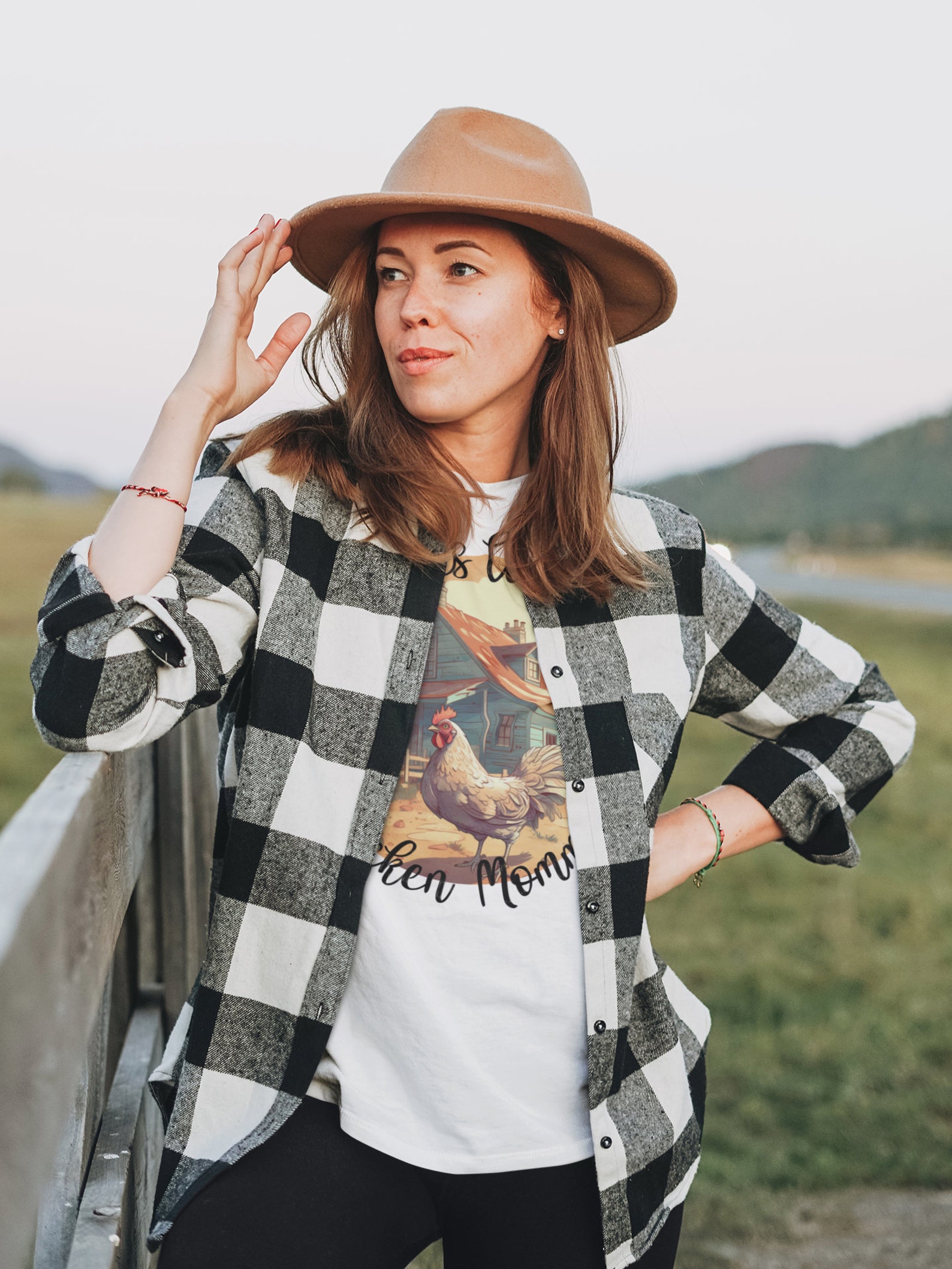 Christian Chicken PNG, Jesus Lovin Chicken Momma is a Retro Design ...