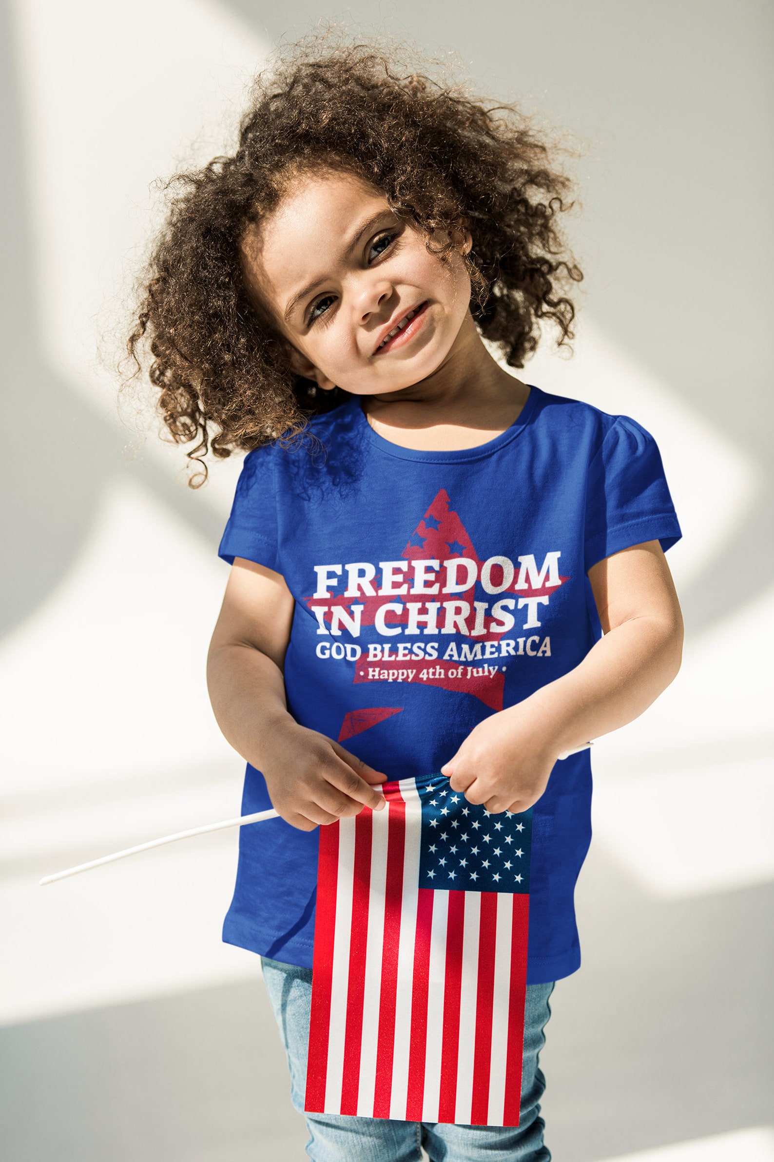 Christian Graphic PNG, Christian 4th of July, Freedom in Christ, Star ...