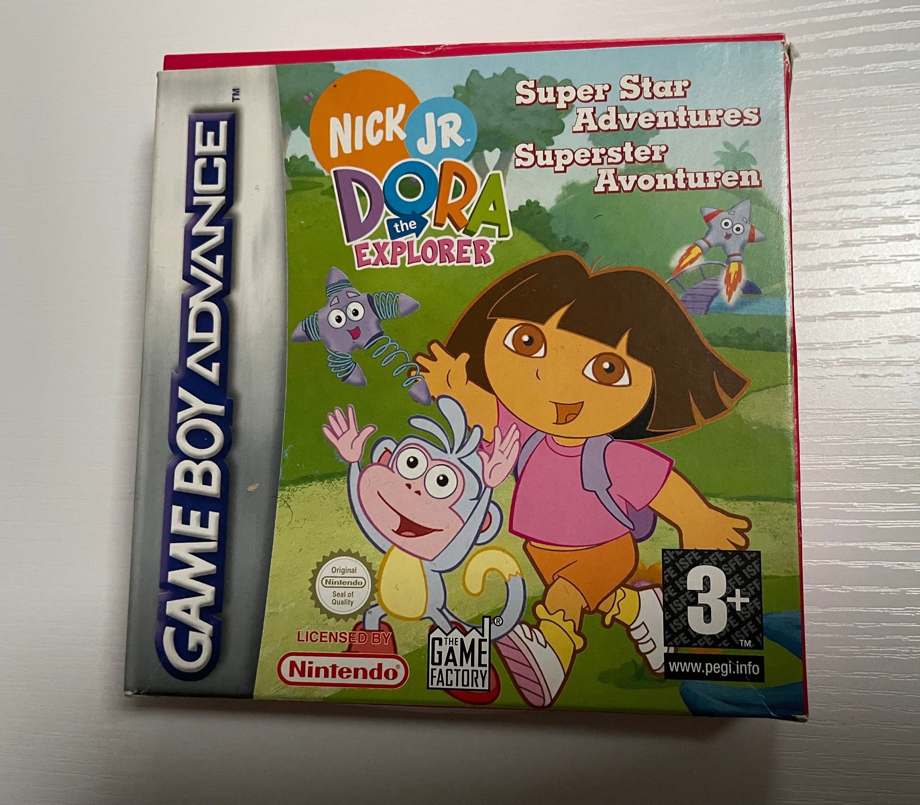 Dora the Explorer: Super Star Adventure Game Boy Advance Games Game Boy ...