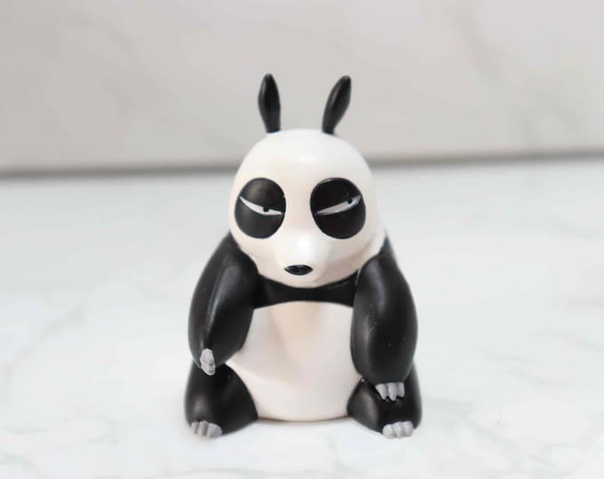 Rare Genma Saotome Panda Gashapon Figure - Vintage Anime - Ranma 1/2 ...