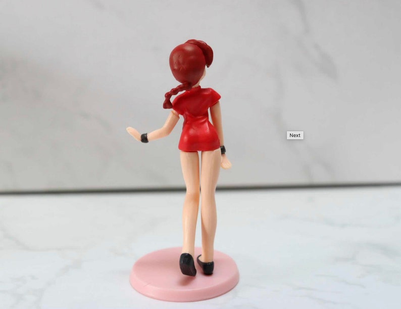 Ranma Girl Ranma Gashapon Figure Vintage Anime Ranma 1/2 Ranma Saotome ...