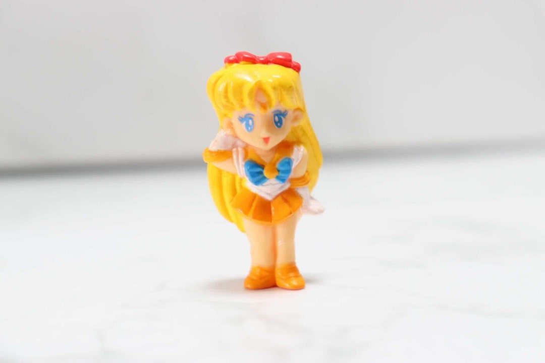 1994 Bandai TKTAT Sailor Venus Mini Figure - Vintage Sailor Moon - Rare ...