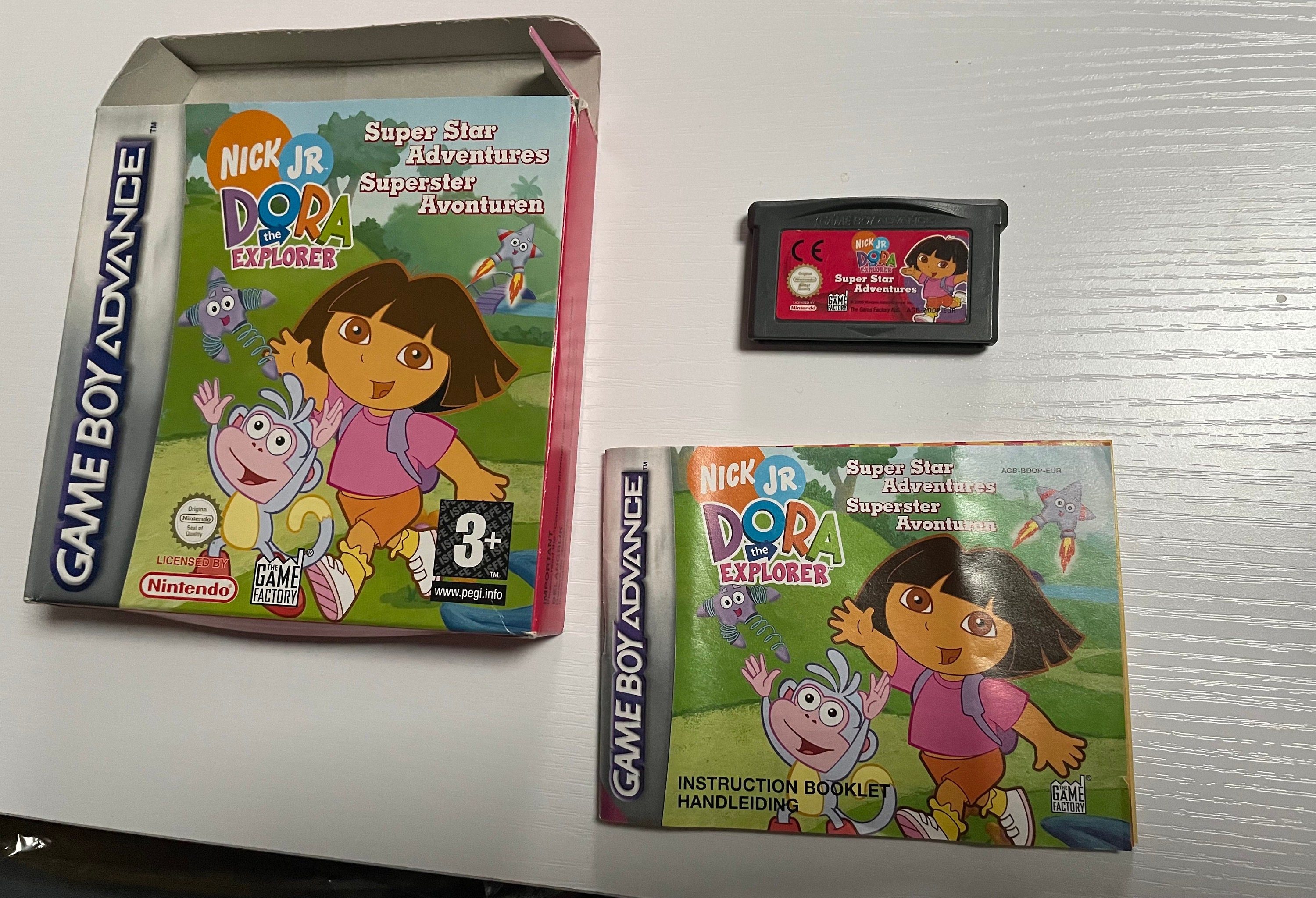 Dora the Explorer: Super Star Adventure Game Boy Advance Games Game Boy ...