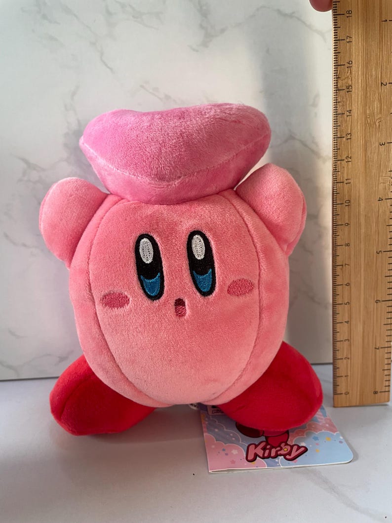 Kirby Soft Plush Toy - Kirby Plush Toy - Vintage Kirby Toys - Nintendo ...