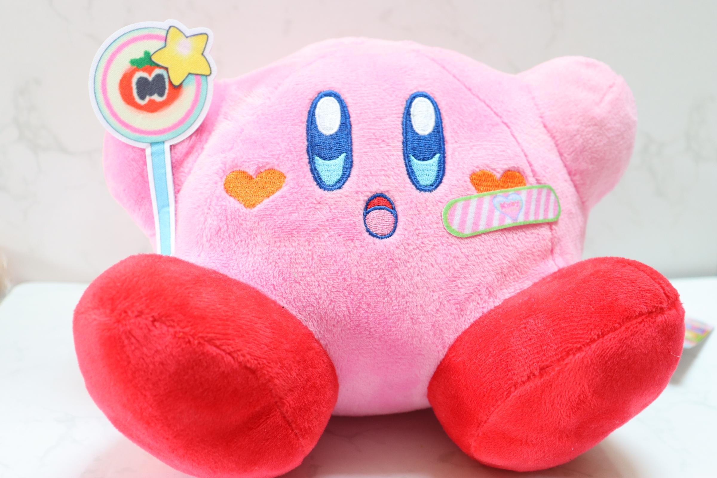 Rare Kirby X Monet Power up Soft Toy Plushie - Rare Kirby Plush Toy - Vintage Kirby Toys ...