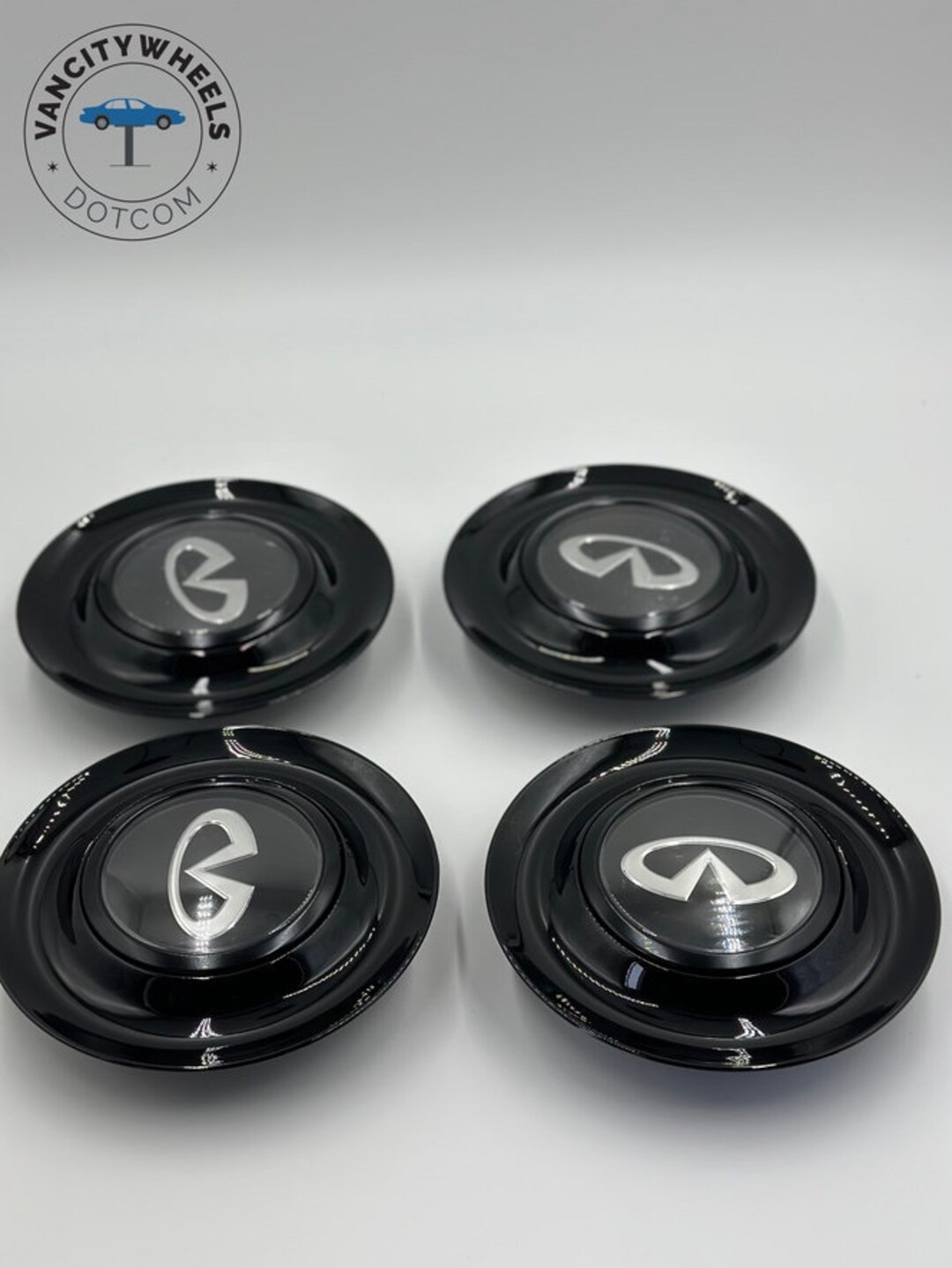 Black Floating Spin Wheel Center Caps 'RR Inspired' - Etsy