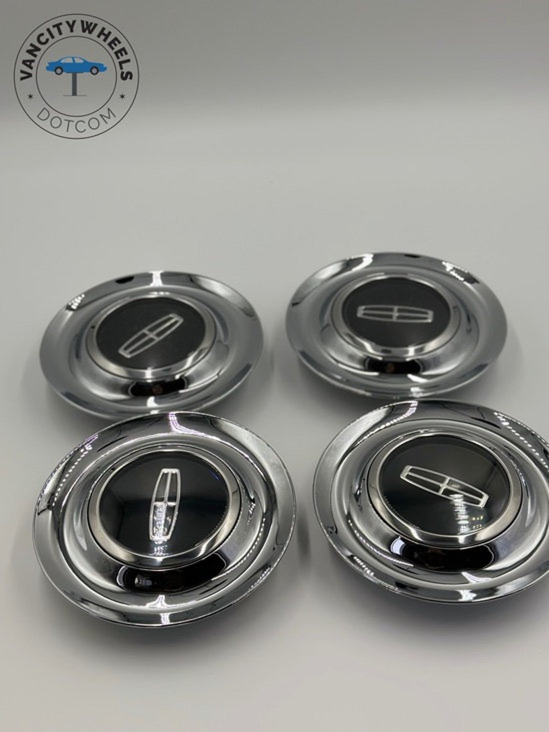 Silver Chrome Floating Spin Wheel Center Caps 'RR - Etsy