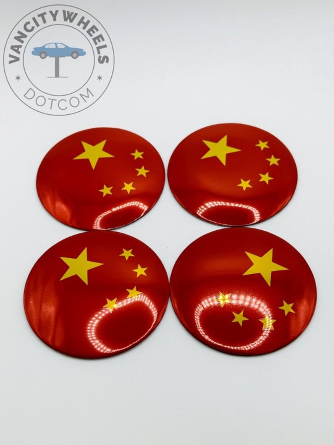 4PCS 56mm Country Flags-china Stickers Emblems: Unleash the - Etsy