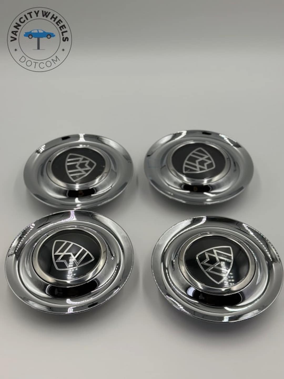 Silver Chrome Floating Spin Wheel Center Caps 'RR - Etsy