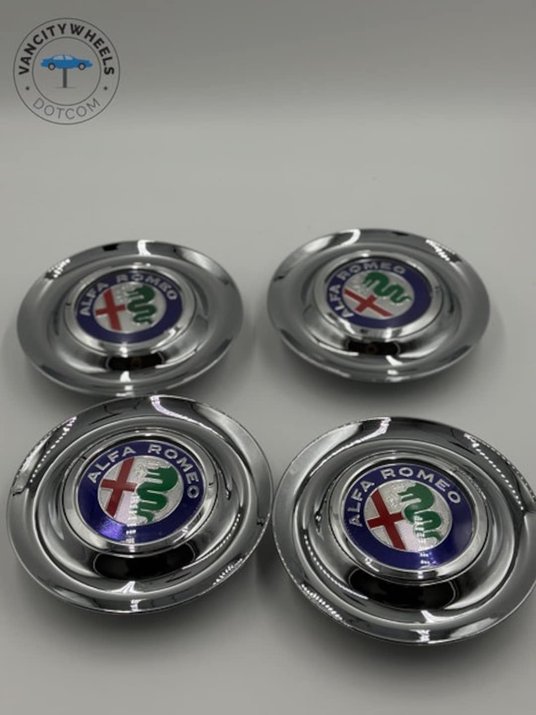 Silver Chrome Floating Spin Wheel Center Caps 'RR - Etsy