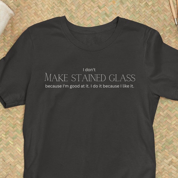 Stained Glass Artist Tshirt - Etsy