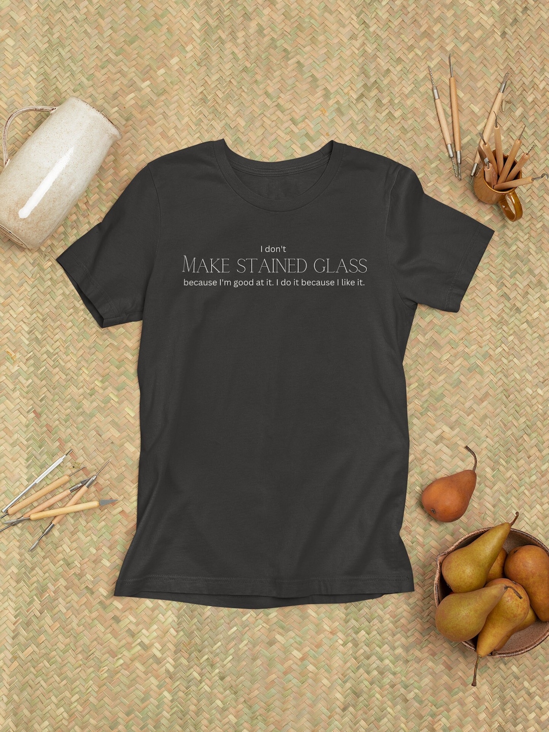 Stained Glass Shirt | Maker Tshirt | Gift for Glazier | Glass Art T ...