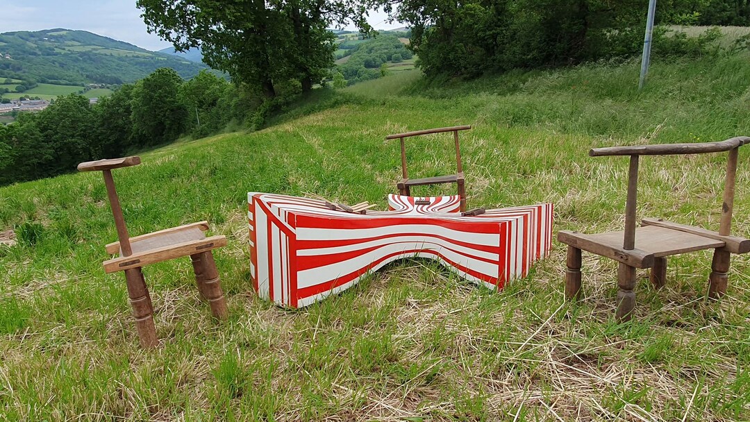 Three-seater Gongoma - Etsy