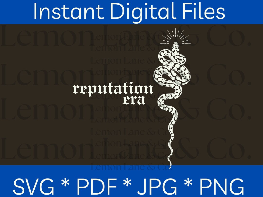 Reputation Era Digital Art File | Taylor Swift Inspired | Instant ...