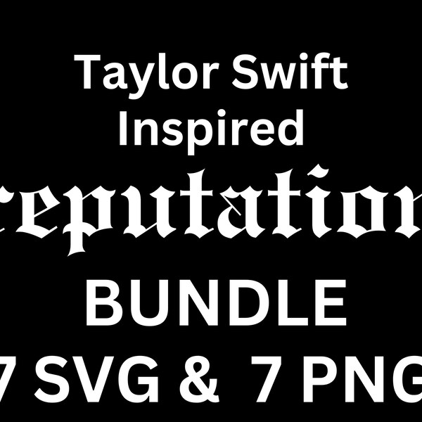 Taylors Swift Reputation Svg - Etsy