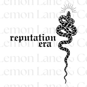 Reputation Bundle SVG & PNG Taylor Swift Inspired. - Etsy