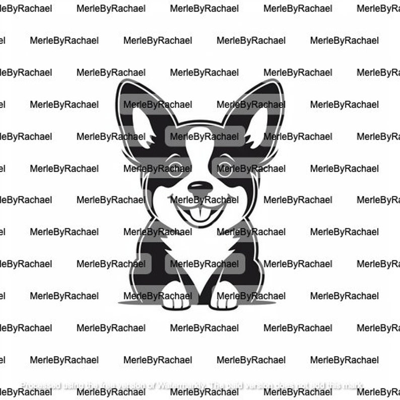 Corgi Dog Bundle Vector Images Digital Download Dog Breed Graphics High ...